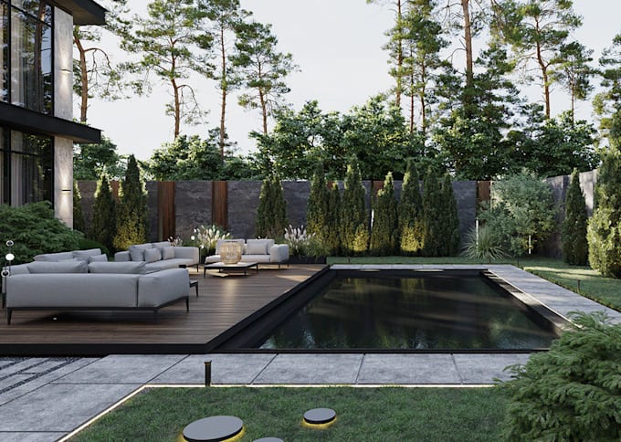 Create landscape design and rendering by Soumik08 | Fiverr