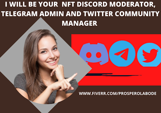 Your telegram admin, discord moderator and twitter community manager by ...