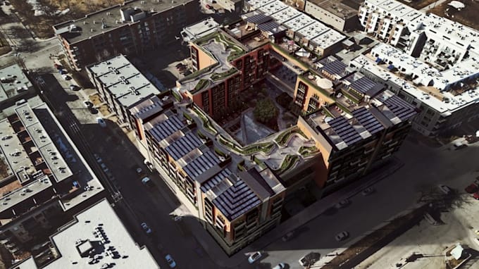 Model and create photorealistic architectural 3d rendering by Andrew0810 | Fiverr