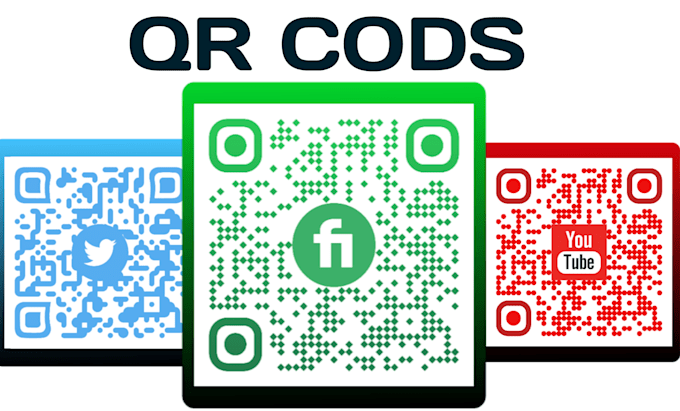 Create fascinating qr code with your logo by Mounis_jwashi | Fiverr