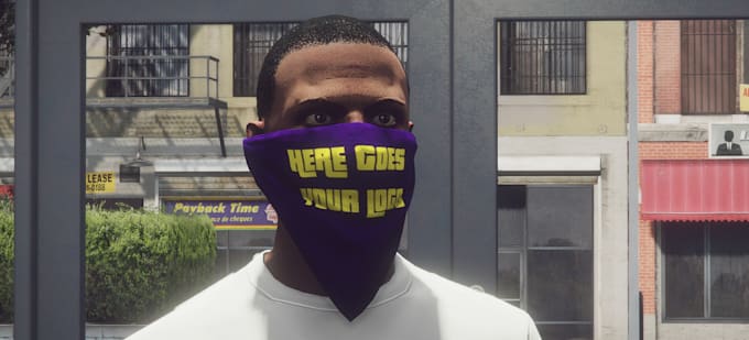 Create a mask with your texture for gta v or fivem by Tarjetatricot ...