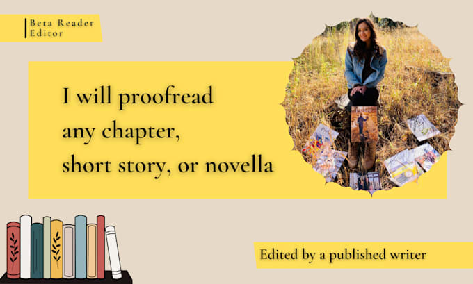Proofread your chapter, short story, or novella by Editorserena | Fiverr