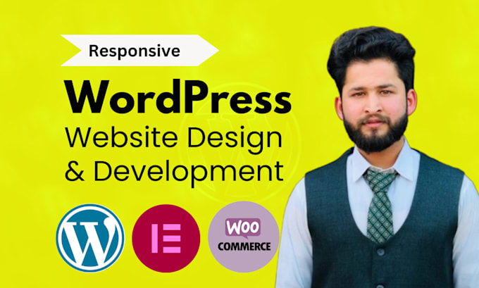 Make responsive wordpress website design and development by Naseem_wpexpert | Fiverr