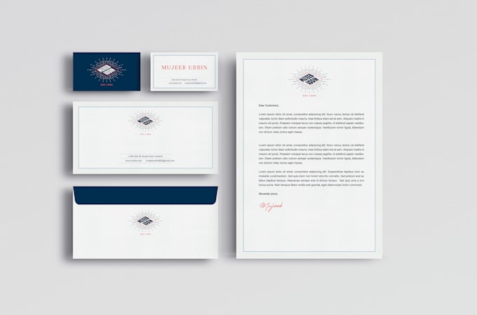Create a professional business stationary designs by Mujeebuddin609 ...