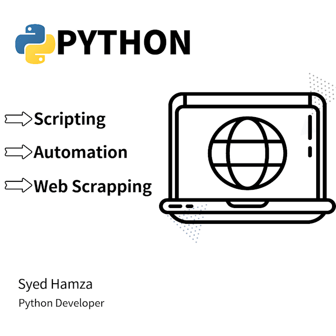 Do python scripting and automation by Hamzashah47 | Fiverr