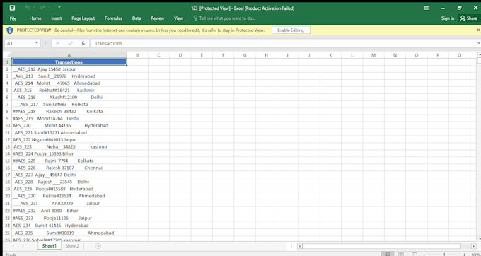 Do excel data cleaning, excel data entry by Harshaljadhav12 | Fiverr