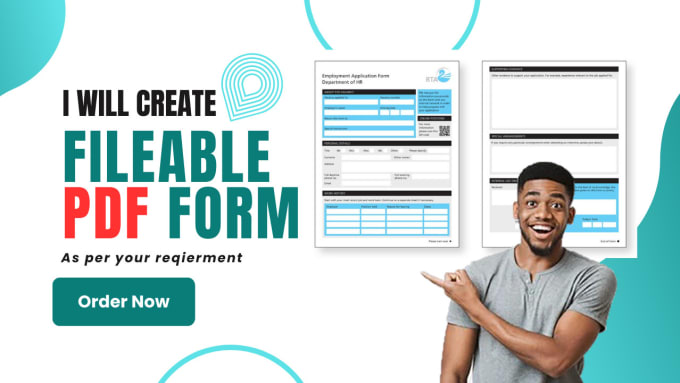 Make pdf fillable document by Forhadzahir | Fiverr