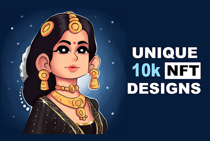 Make unique and awesome nft collections for you by Does02draw | Fiverr