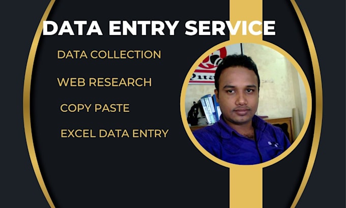 Do data entry web scraping web research and excel typing by Alamgir9928 | Fiverr