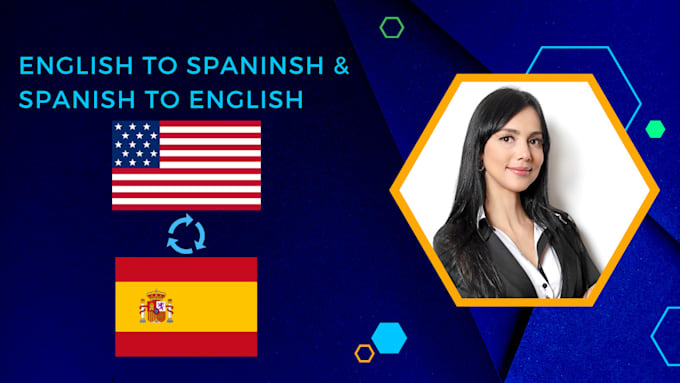Provide engish to spanish professional translate by Sharafat789 | Fiverr
