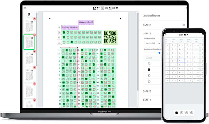 Help you with optical mark recognition omr reading by Formread | Fiverr