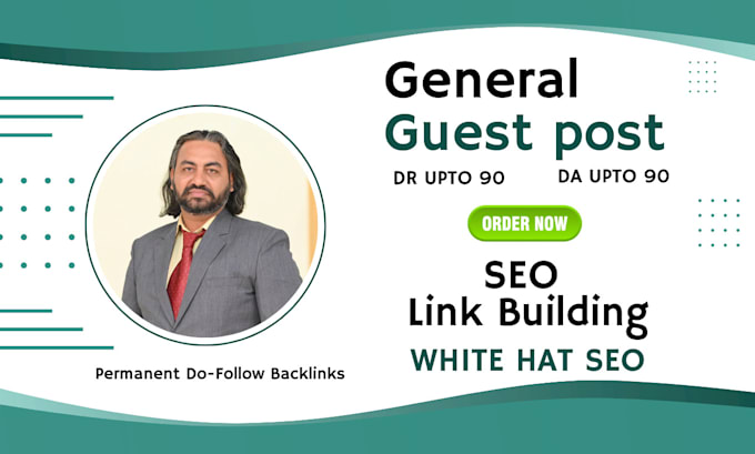 Publish a guest post on high da general sites with authority backlinks ...