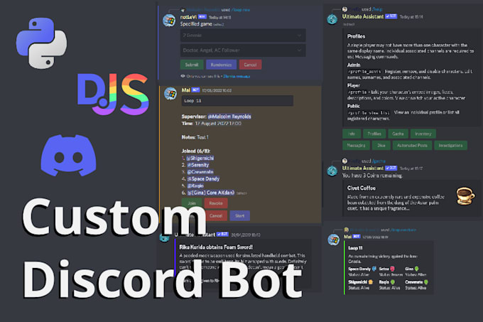 Make A Custom Discord Bot For Your Community By Elizabethcb42 Fiverr