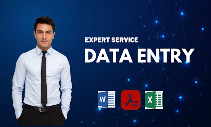 Typing work, data entry, file convert by Ilias5629 | Fiverr