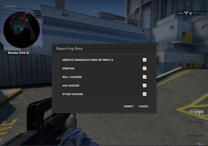 Report players in csgo by Jarglusau | Fiverr