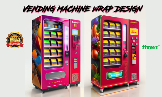Design atm machine wrap and vending machine wrap for you by Hyper ...