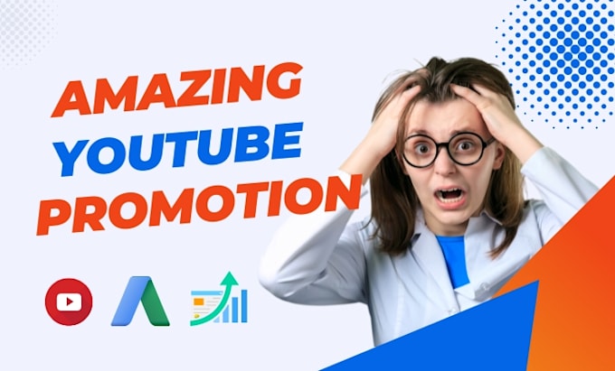 Do amazing promotion marketing for youtube video grow and channel ...