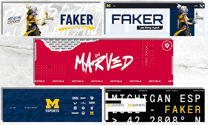 Design a custom twitter header by Skipzii | Fiverr