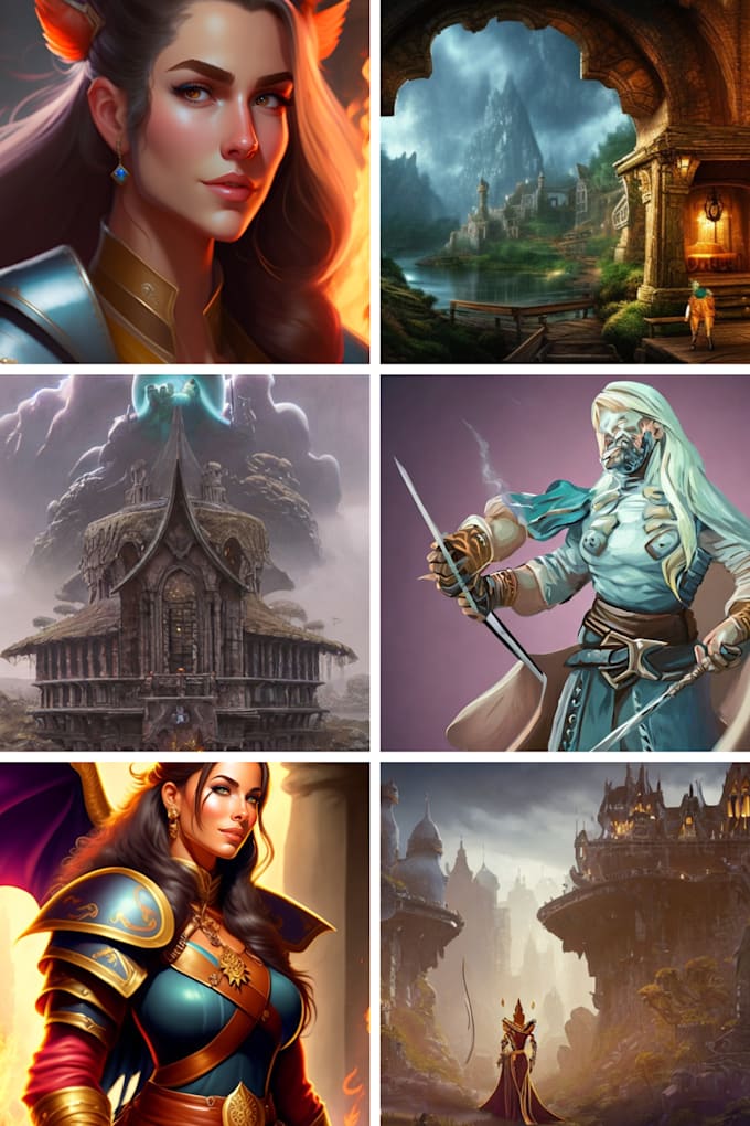 Make character and location art for your dnd worlds fast by Thurstans ...