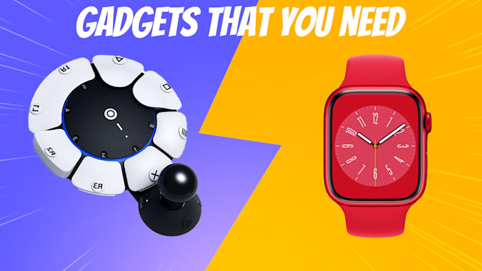 Design eye catching thumbnail for tech gadgets by Safidine | Fiverr