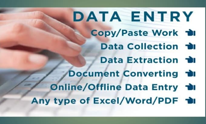 Complete any tiyp of data entry web research copy paste by Sajibdas14 ...