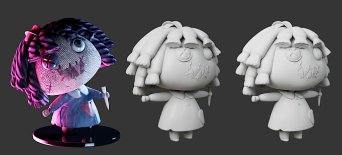 Make 3d game arts for unity, unreal enginee, spark ar by Kk2012001 | Fiverr