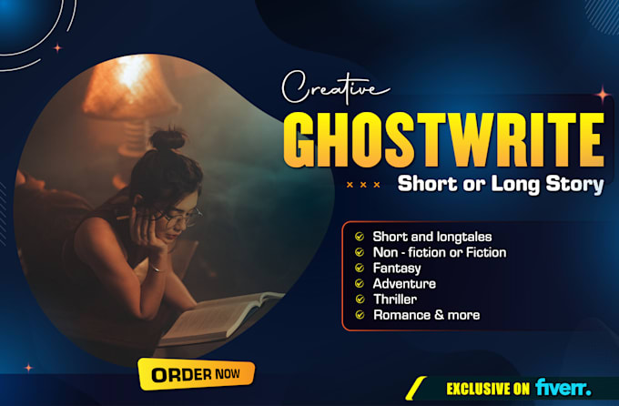 Ghostwrite creative stories for children by Bakhtawarrais | Fiverr