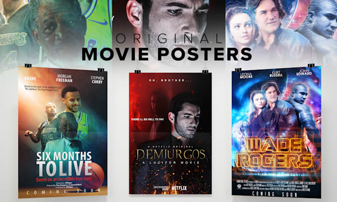 Professional netflix movie poster design by Zproartz | Fiverr