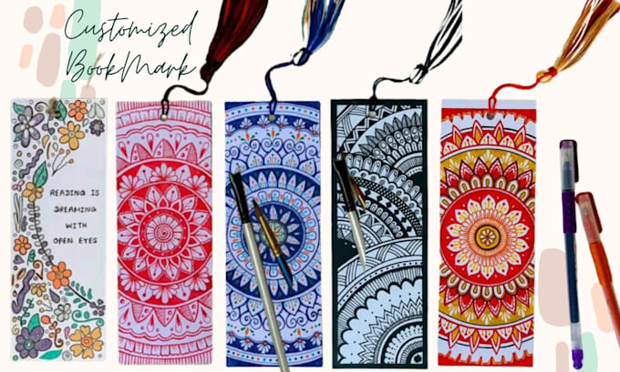 Create customized unique bookmark for you by Dinu9181 | Fiverr