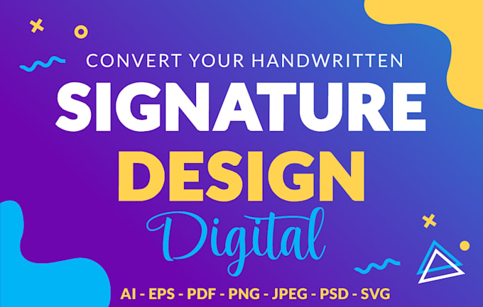 Handwritten signature, signature logo, calligraphy signature, autograph ...