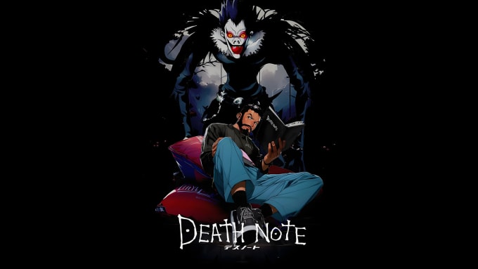Create stunning death note inspired artworks in 48 hours by Kenztran ...