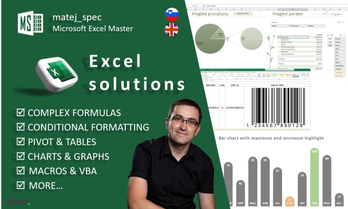 Do Ms Excel Spreadsheet Formulas Vba Automation By Matej Spec Fiverr
