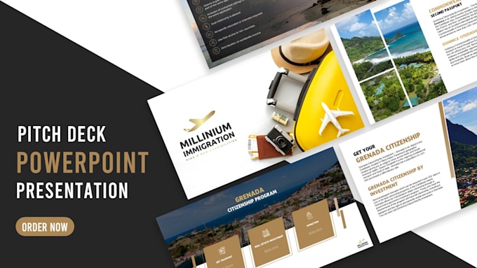 Design powerpoint business template and investor pitch deck by ...
