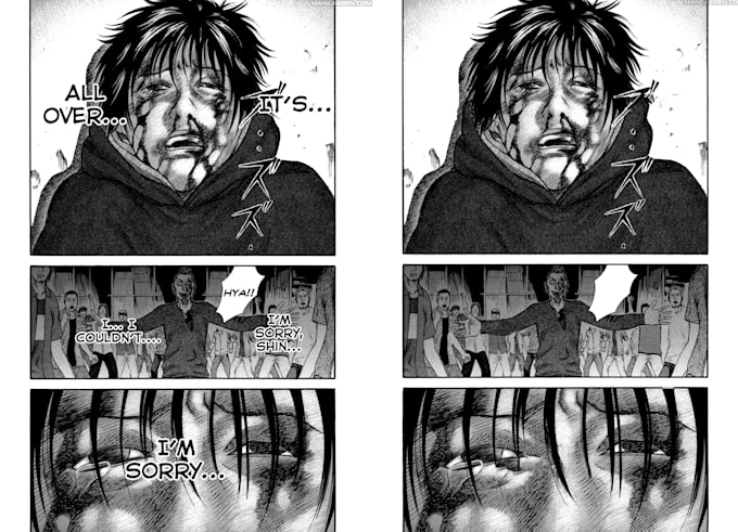 Clean, redraw, and typeset manga pages by Ibra333 | Fiverr