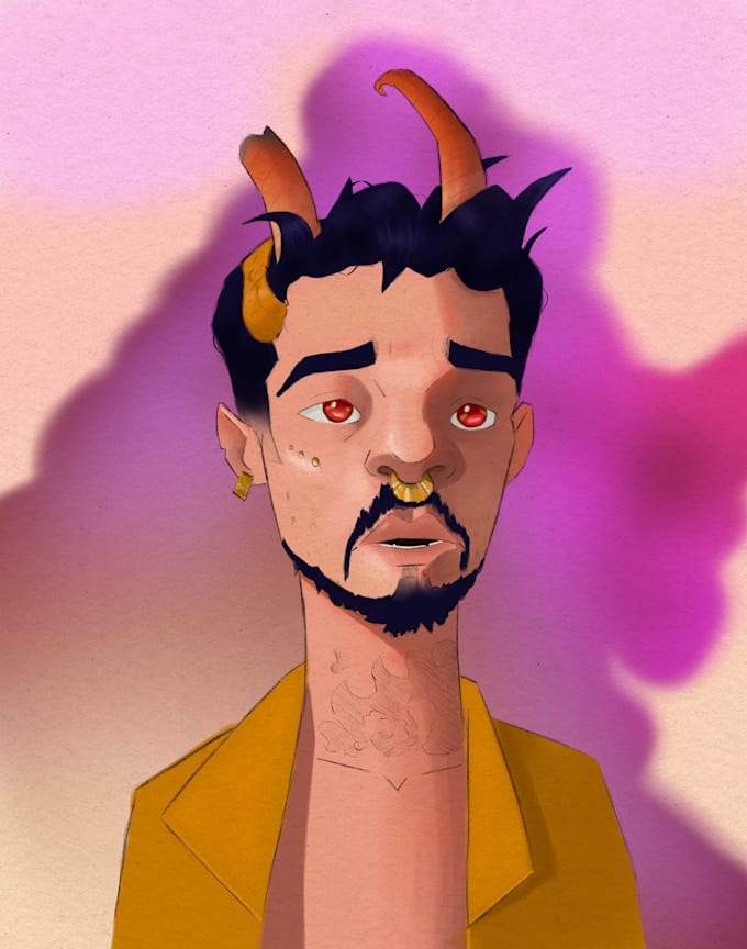 Draw a stylised character from fotos by Catalin_arts | Fiverr