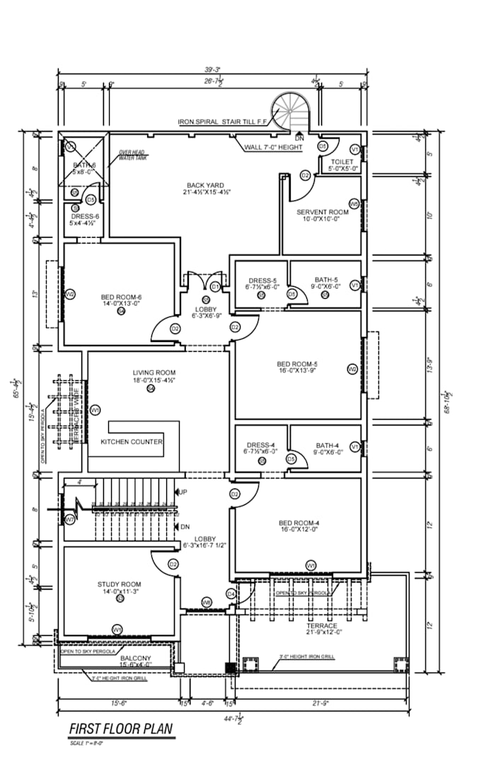 Do modern 2d designs and interior and exterior plans by Umaimamajeed875 ...
