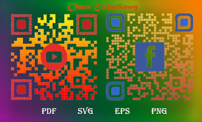 Create a professional qr code by Omarelsharkawyf | Fiverr