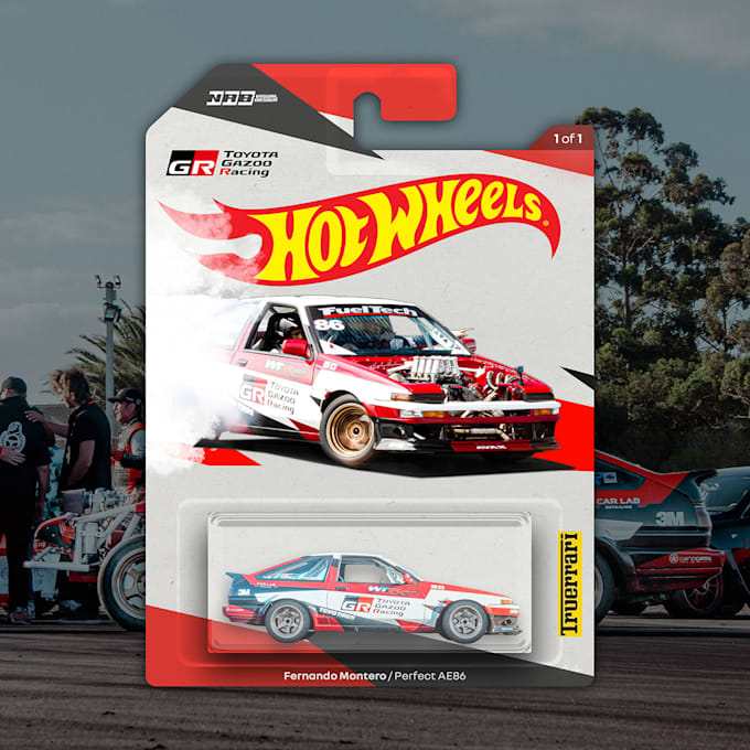 Create a custom hot wheels edition of your car by Nabvisualdesign | Fiverr
