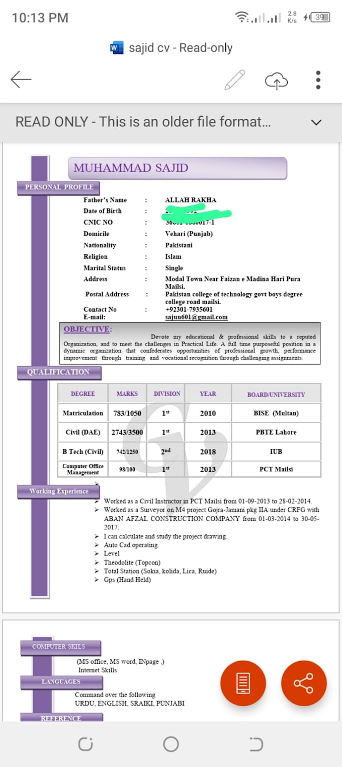 Do data entry excel work word inpage work i shall process the data by ...