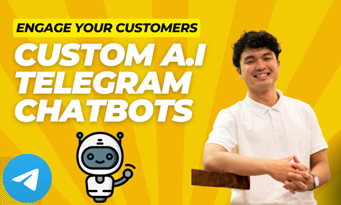 Create an ai powered telegram chatbot for your business by Jeiljalnaga ...