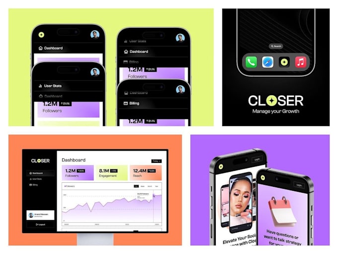 Do website ui ux design, mobile app ui ux design, web ui design, wireframe by Julius_chaire | Fiverr