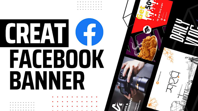 Make a creative and unique facebook banner by Raeedh | Fiverr