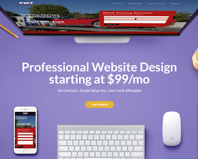 Create a stunning custom wordpress website plus free hosting by ...