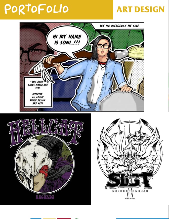 Do something really good at visual graphic design by Ursvnss | Fiverr