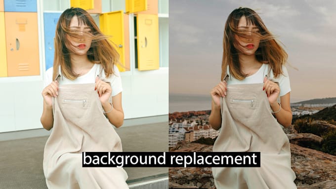 Replace the background, do retouching and remove objects quickly and well by Dmmguy | Fiverr