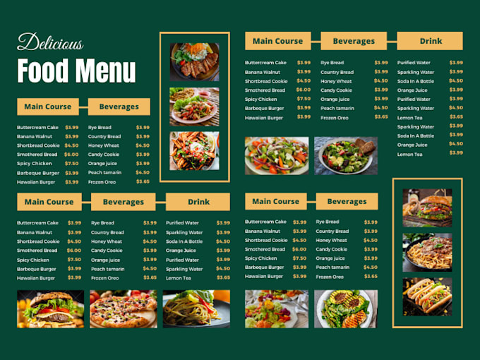 Design a menu to impress your customers and boost sales by ...