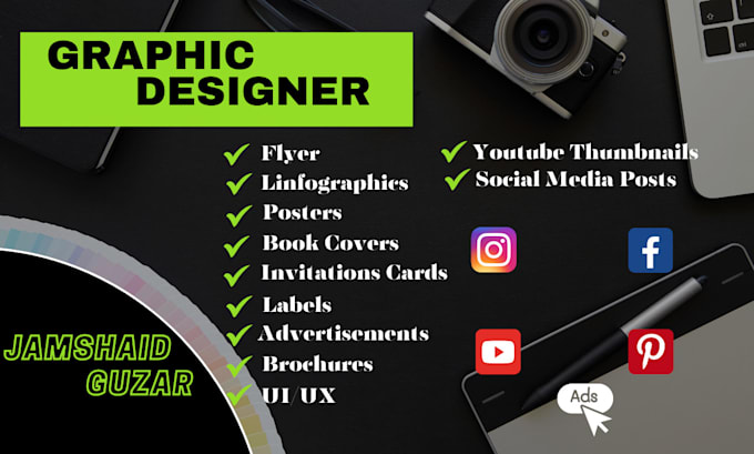 Be your canva expert graphic designer made custom graphics for your ...