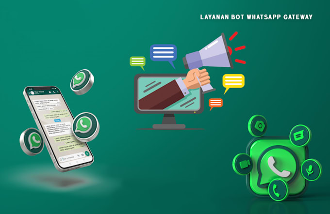 Create whatsapp chat bot for you by Sehatno | Fiverr