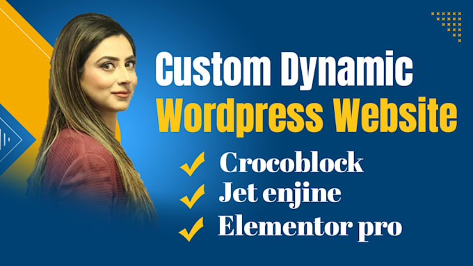 Create dynamic wordpress website by crocoblock, elementor pro, jet engine by Hezalcore | Fiverr