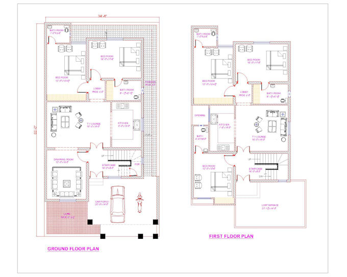 Draw all types of 2d shop drawings by Alabeera | Fiverr